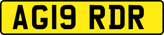 AG19 RDR - Rate driver! - rate-driver.co.uk
